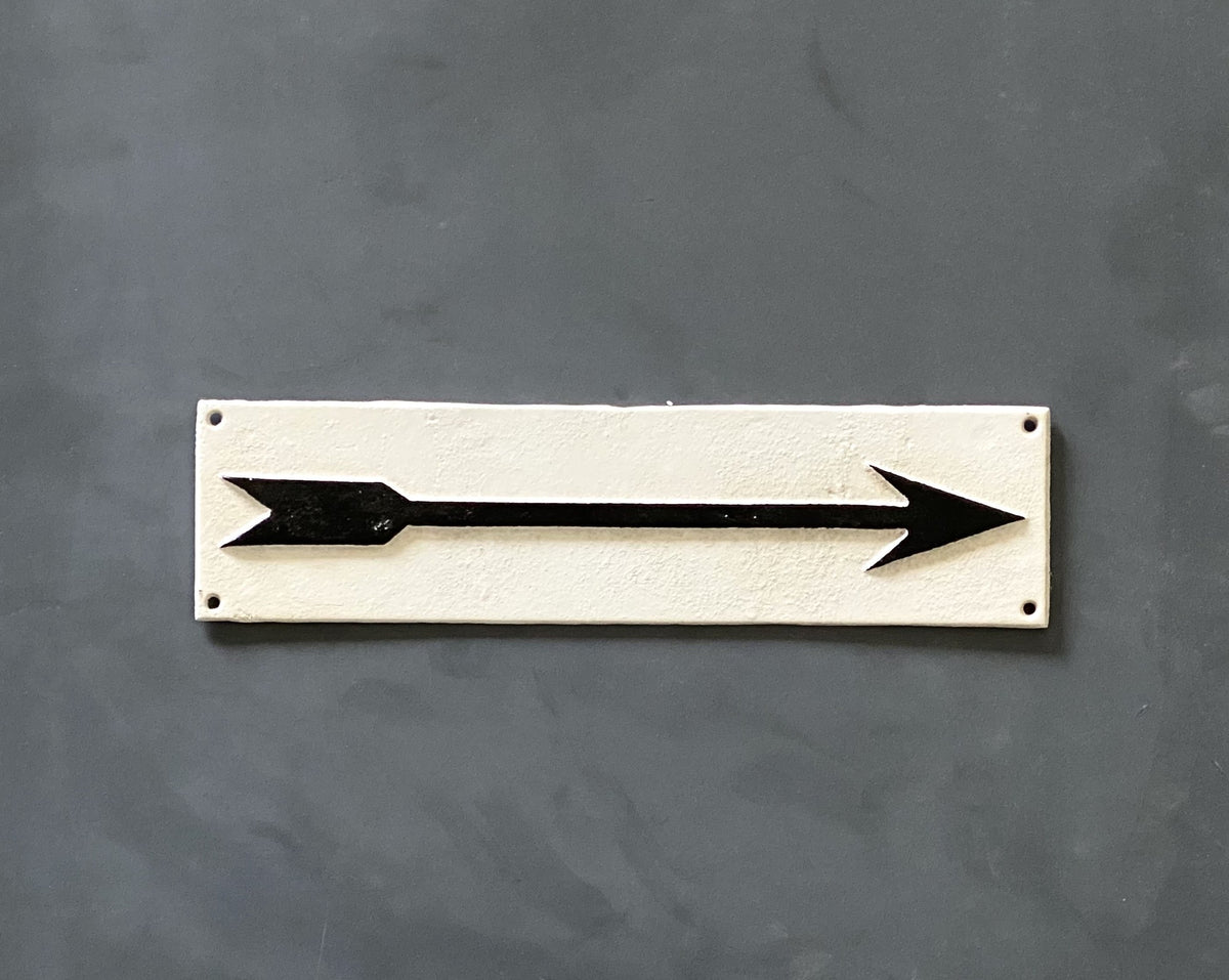Cast Iron Arrow Sign – Preservation Company